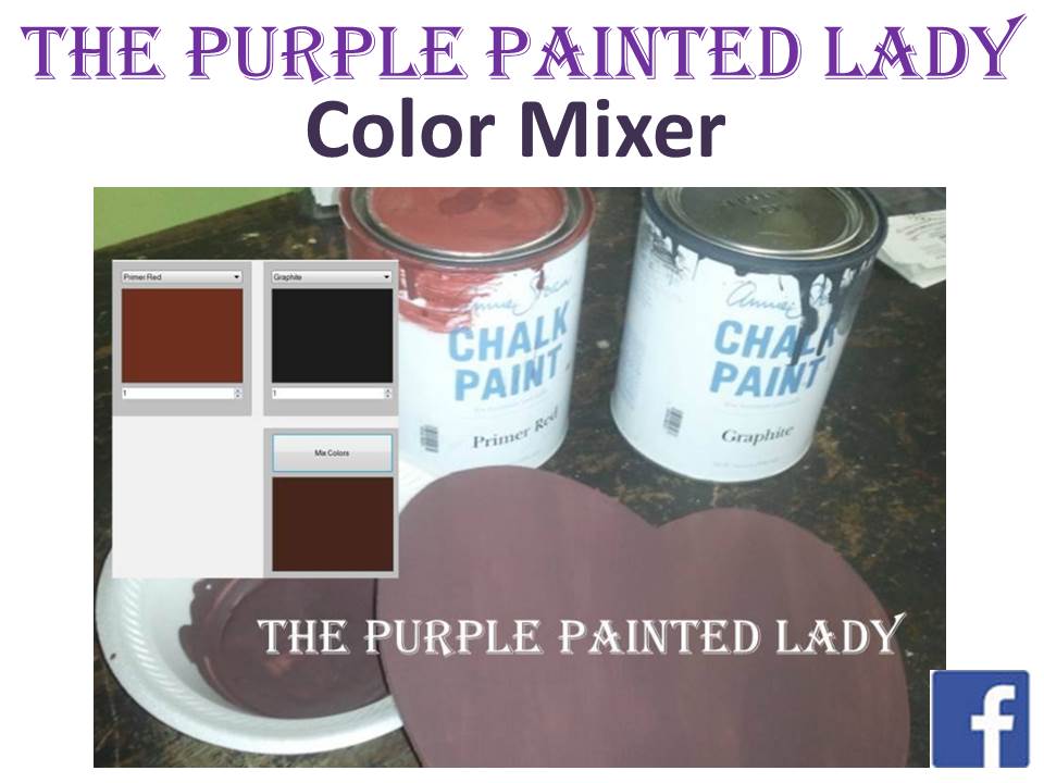 The Purple Painted Lady Paint Mixer | The Purple Painted Lady