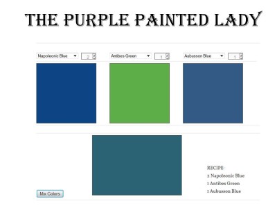 Napoleonic Blue Chalk Paint® by Annie Sloan – how to make it a darker ...