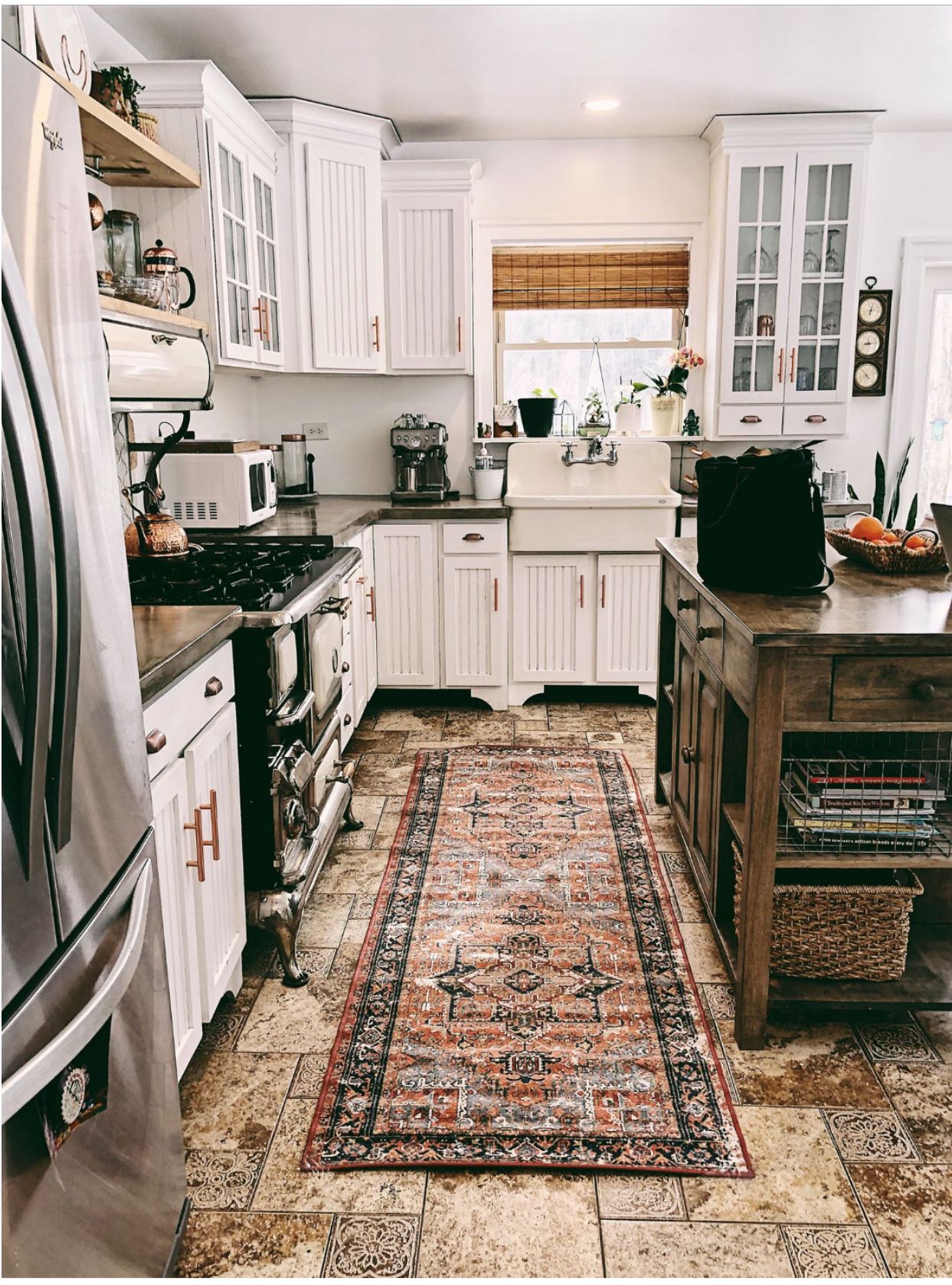 Over the Moon Kitchen Transformation | The Purple Painted Lady