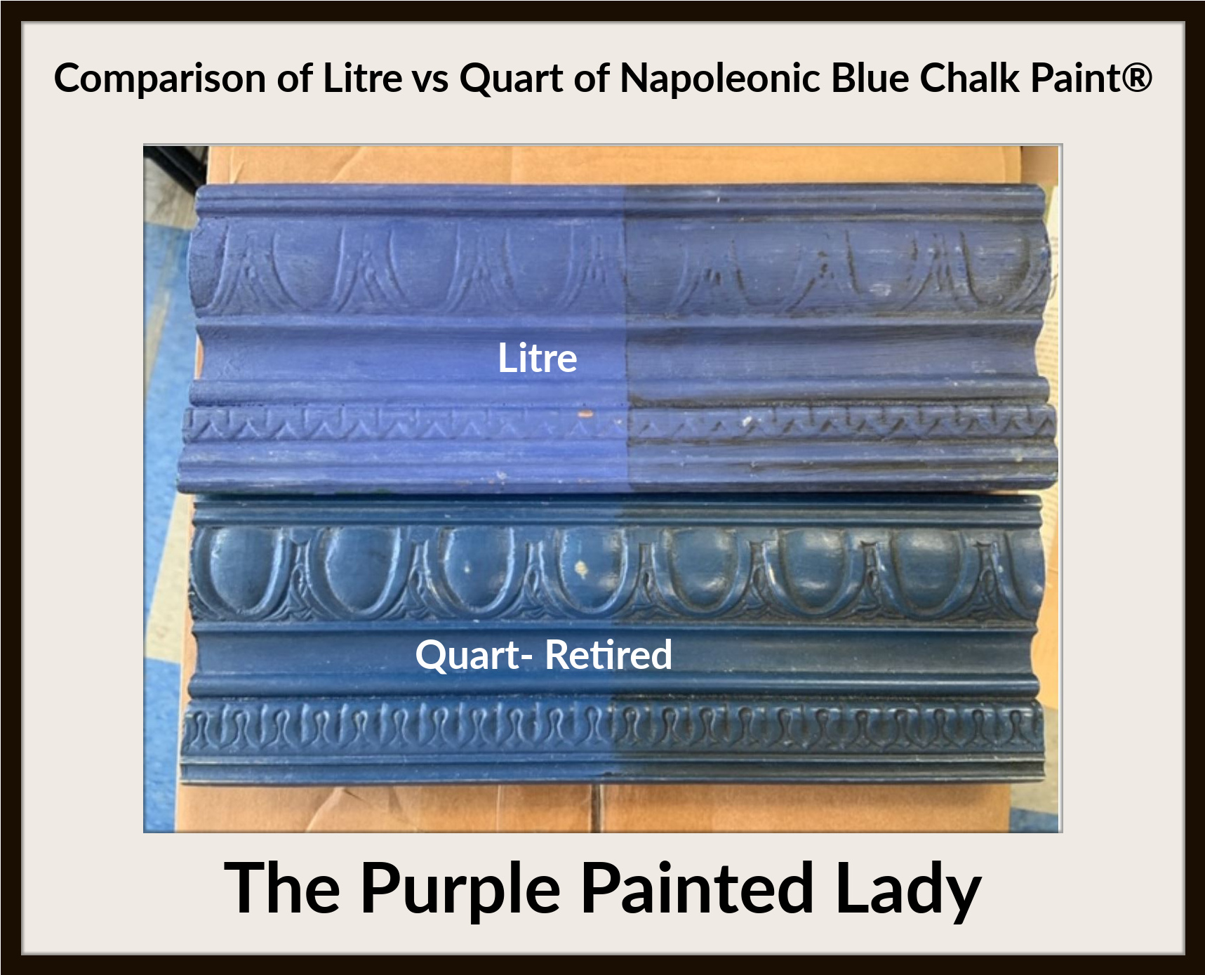 Napoleonic Blue Chalk Paint® by Annie Sloan and Oxford Navy | The ...
